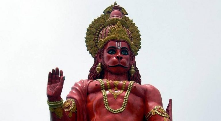 Why is Hanuman Red?