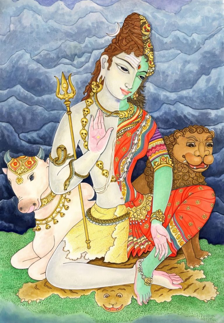 The Tale of the Three-Legged Sage, Rishi Bhringi